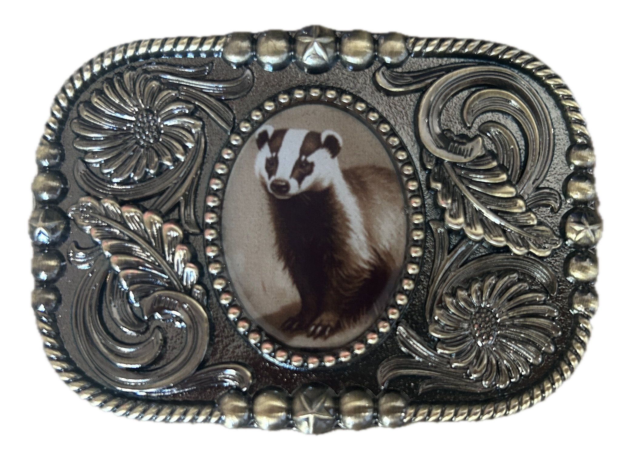 Badger Belt Buckle